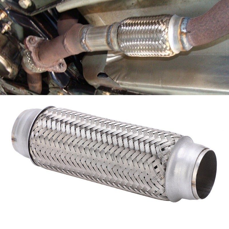 Exhaust Flex Pipe Stainless Flex Car Weld Flexible Tube for Car Woven ...