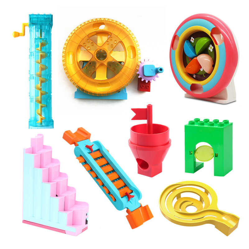 Run Marble Electric Spiral Lift Wheel Roller Coaster Ladder Paino ...