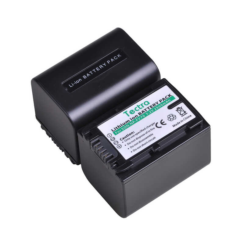 2500Mah/3900Mah 7 Np-Fv50 Np-Fv70 Np-Fv100 Camera Battery For Sony Np-Fv30 Hdr-Cx230 Hdr-Cx150e ...