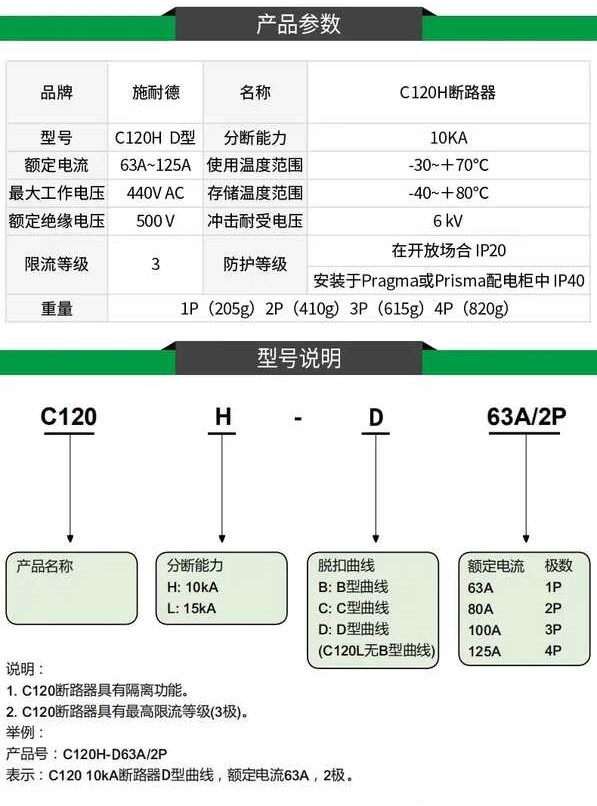 Air Electric Switch C120H High Current Circuit Breaker 63a 80a 100a ...