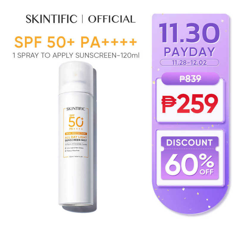 Savers] 【120Ml】Skintific [Er OFFICIAL All Day Light Mist Spf50 Pa ...