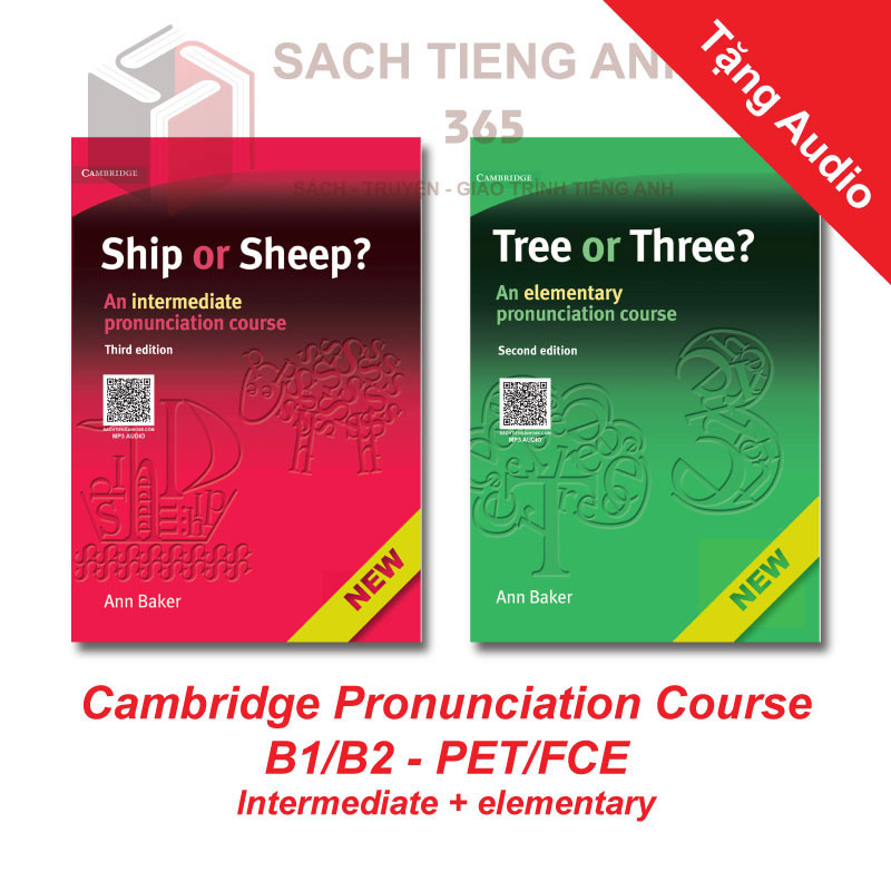 Aha - Ship or Sheep, Tree or Three books - set of 2 books with audio ...
