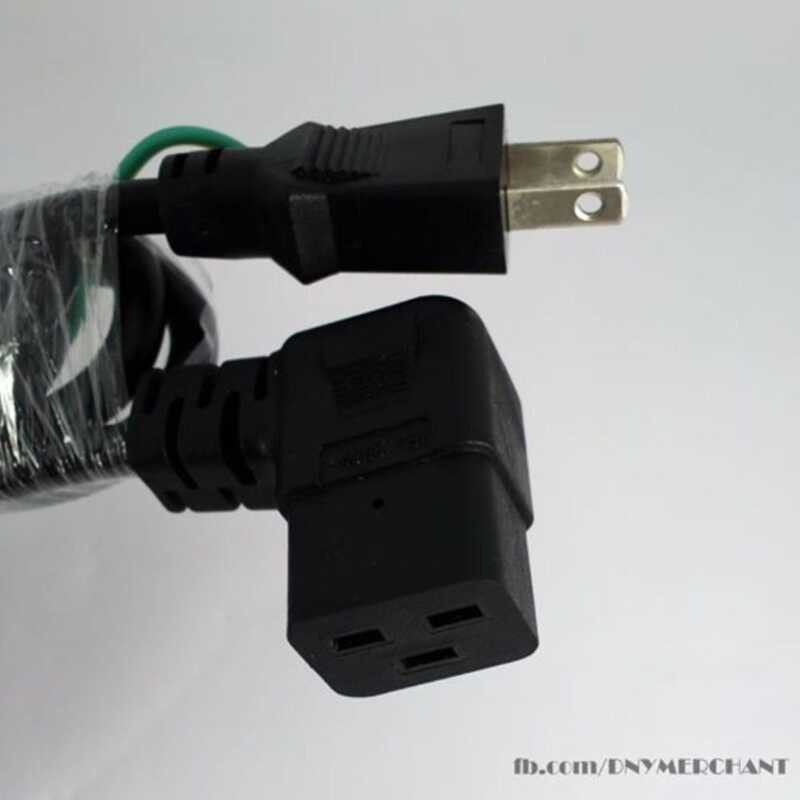 LY 3Mt Heavy Duty Ac Cord Server Cord/Refrigerator Power Cable ...