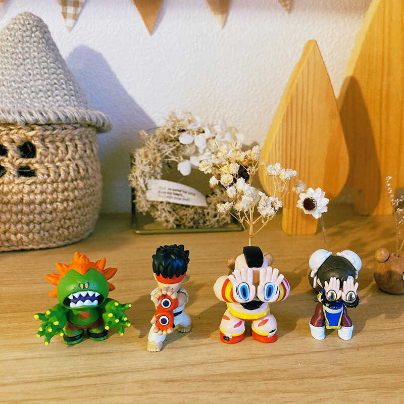 Tanging Gacha Small Scale STASTO Street Fighter Chun-Li Ryu BLANKA ...