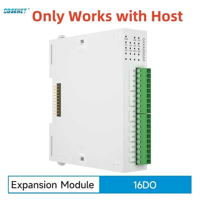 Expansion 16DO Remote IO Module RS485 Ethernet CDSENET GXXAX00A0 Analog Switch Acquisition ...