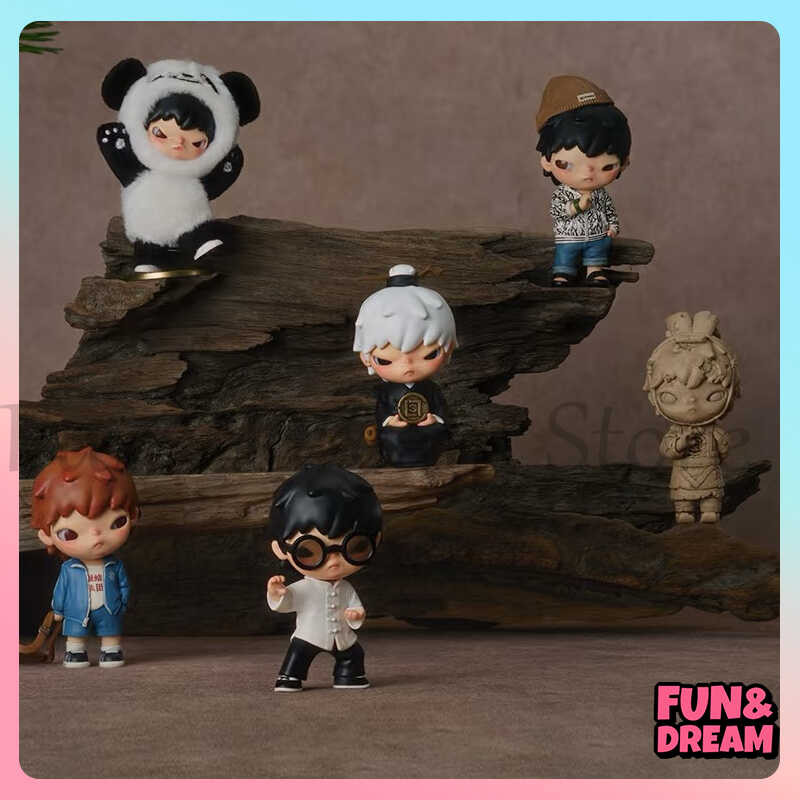 19 Popmart X Clot Series Bd Mystery Box Kawaii Hirono Anime Figure ...