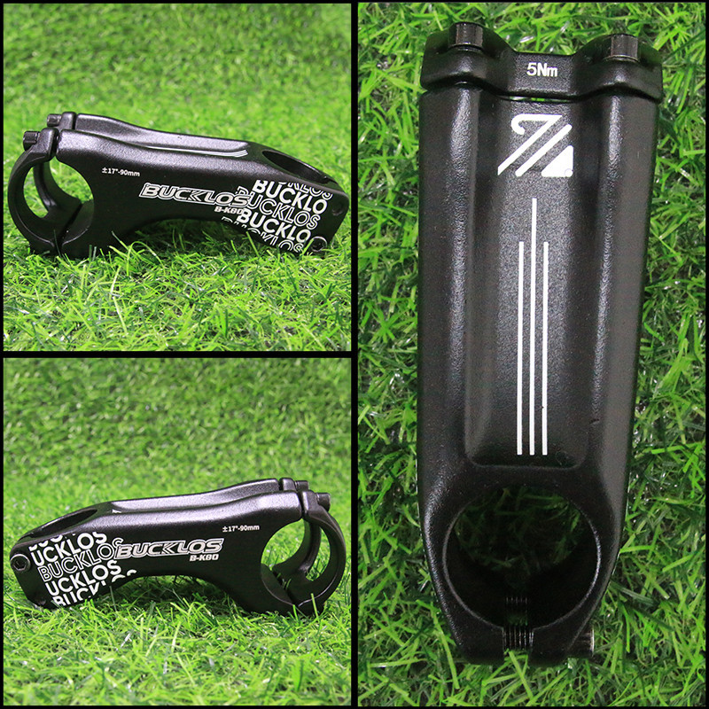 BUCKLOS Stem Negative 17 Degrees 90mm Bike Stem CNC High-strength ...