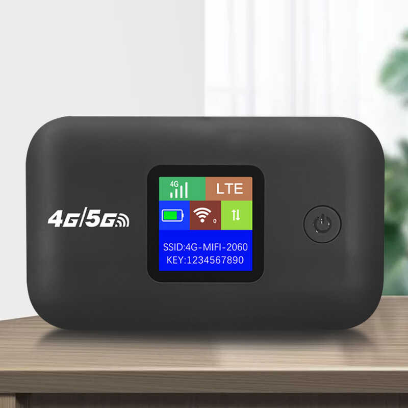 Lte 4G 150Mbps Modem 3000Mah Wireless Portable With SIM Card Slot Mobile Pocket Wifi Router ...