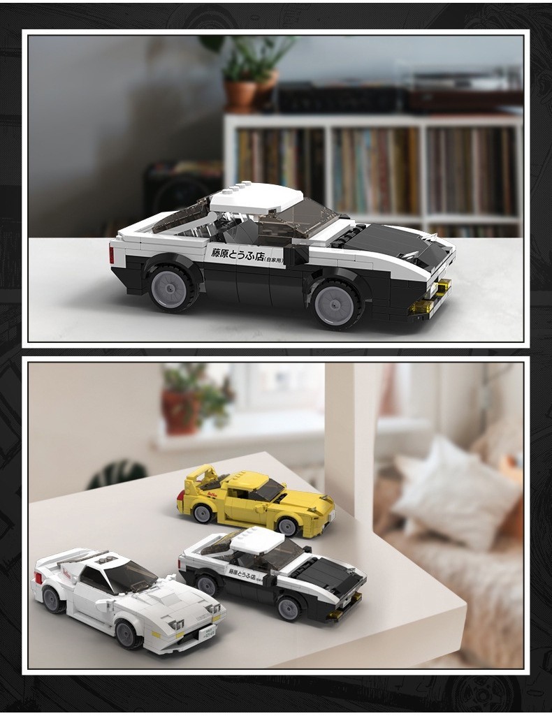 CaDA DoubleE Racing Mazda FC3S Toyota AE86 Lotus Luster Ferrari Red ...