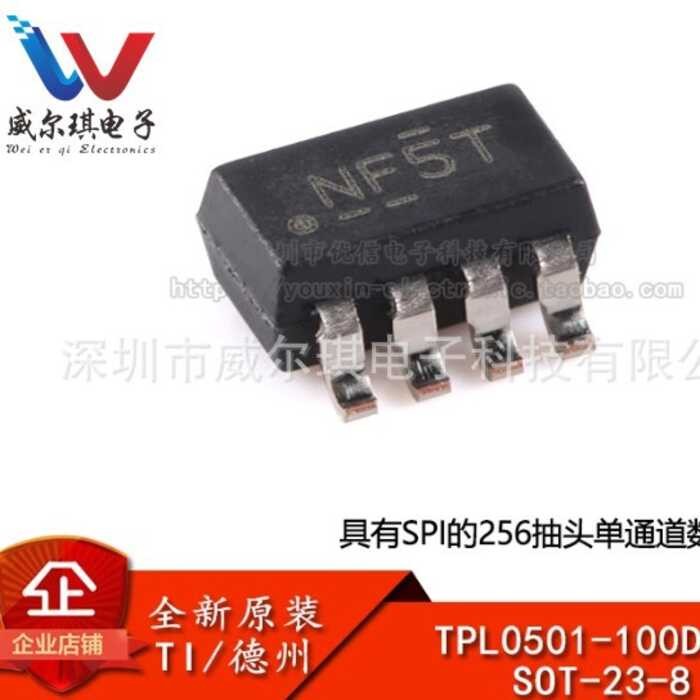 Original TPL0501-100DCNR SOT-23-8 Single Channel Digital Potentiometer ...