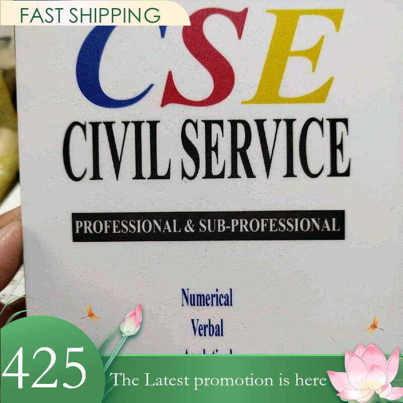 CIVIL SERVICE EXAMINATION REVIEWER 2024 Regular Edition Soft Cover ...
