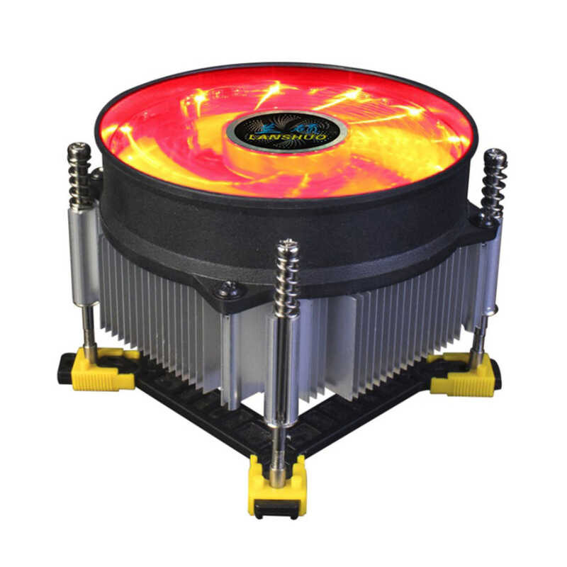 9Cm [Vech] 4 Pin PC Computer Cook CPU Cooler Fan Mute Copper Core PWM ...