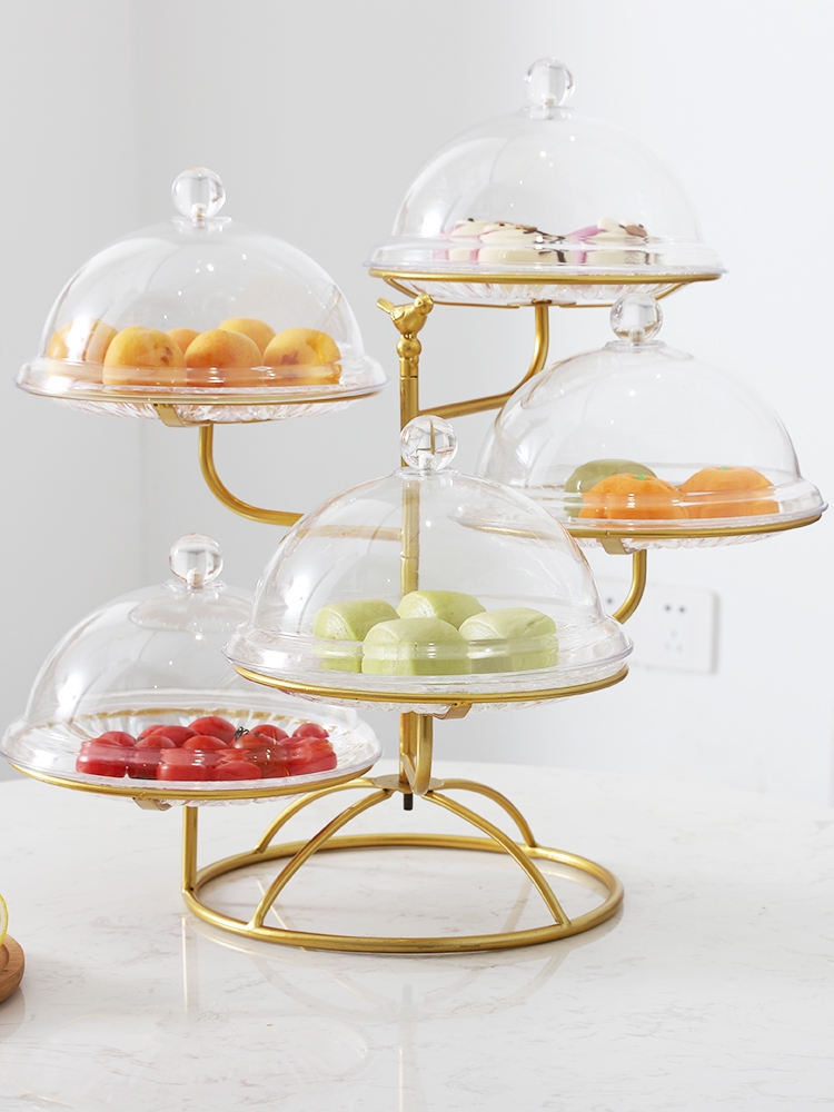 Cake Display Rack Bread Dessert Self-service Tray Display Table Display ...