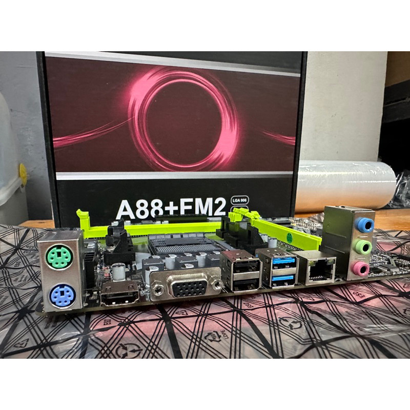 ♥️ AMD A8-7680 APU FM2+ BUNDLE SELL Processor + MOTHERBOARD | Shopee ...