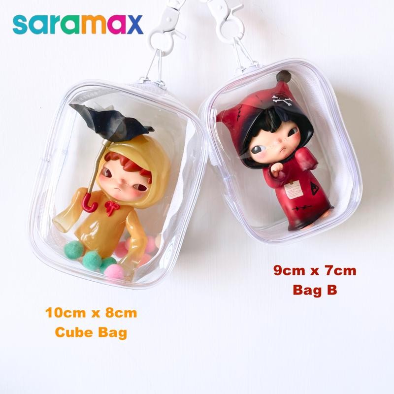 Hirono Echo series Protective case, transparent bag with keychain soul ...