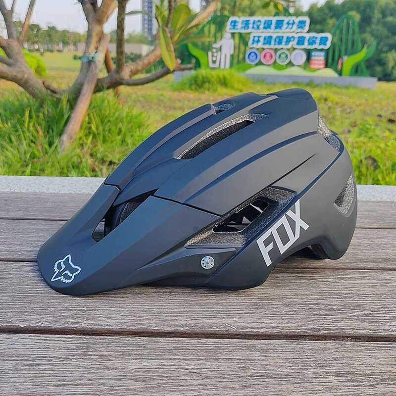 FOX helmet mountain bike riding downhill off-road half helmet ...