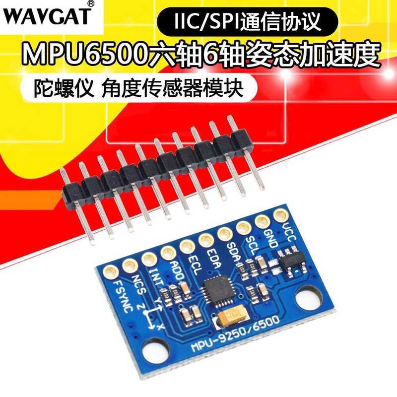 MPU6500 6DOF 6-Axis Attitude Acceleration Gyroscope Sensor Module SPI ...