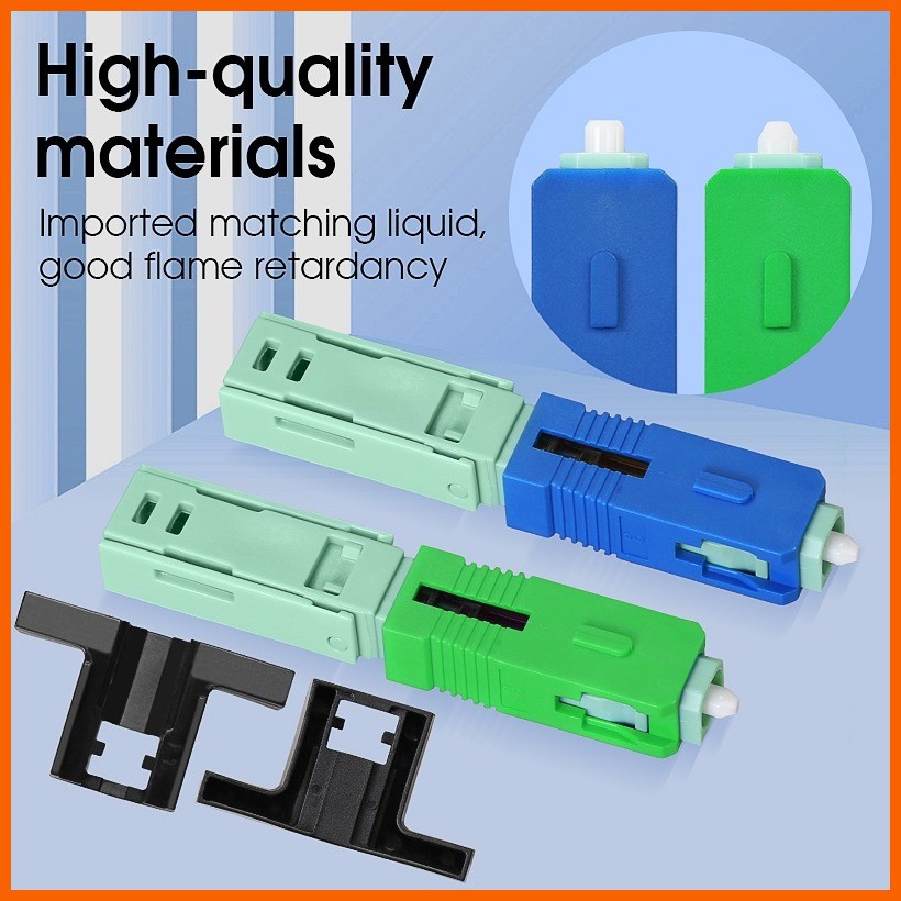 ONTi Fibre Optic SC Connector Butterfly UPC Fujikura (blue) And APC ...