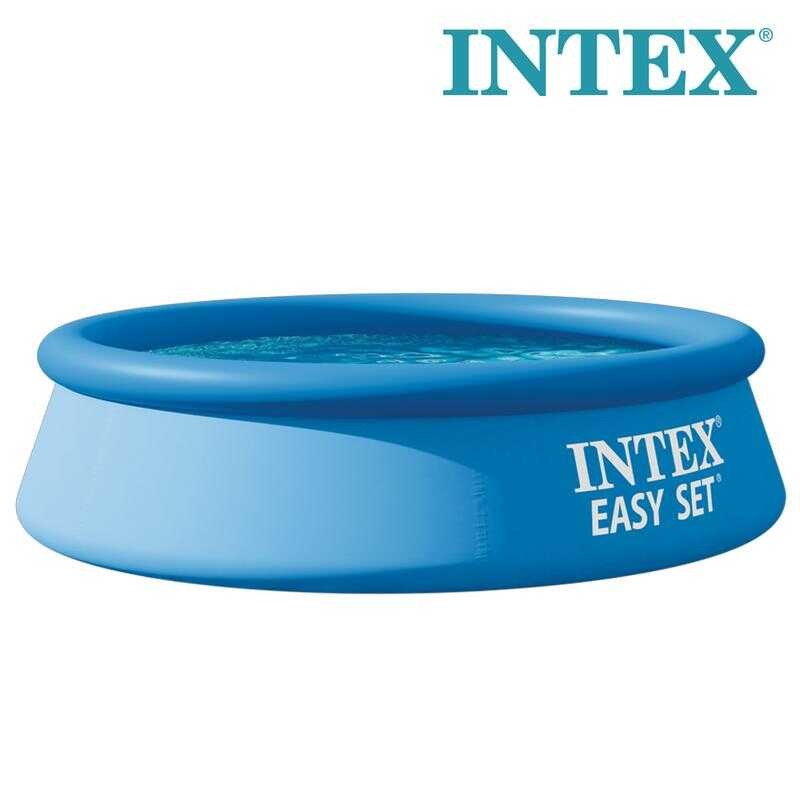 INTEX 28106 Easy Set Pool, Ages 6+ (8Ft X 24 In) | Shopee Philippines