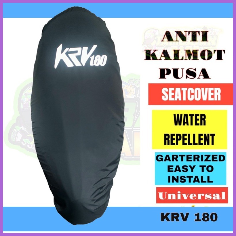 ๑ ANTI KALMOT PUSA SEAT COVER KYMCO KRV 180 WATERPROOF ( GARTERIZED ...