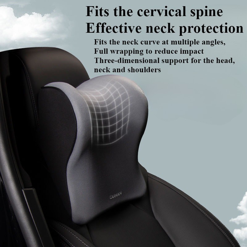 Memory Foam Car Neck Pillow Car Neck Pillow Car Bone Pillow Car Seat ...