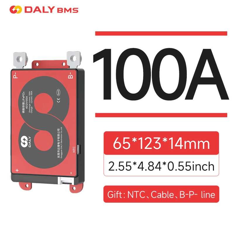 Lifepo4 Hi BMS 4S 12V 8S 24V 16S 48V 100A Balance NTC Passive Bato ...