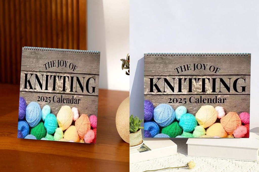 Knitting Calendar 2025 Knitting Inspiration Planner 2025 Knitting ...