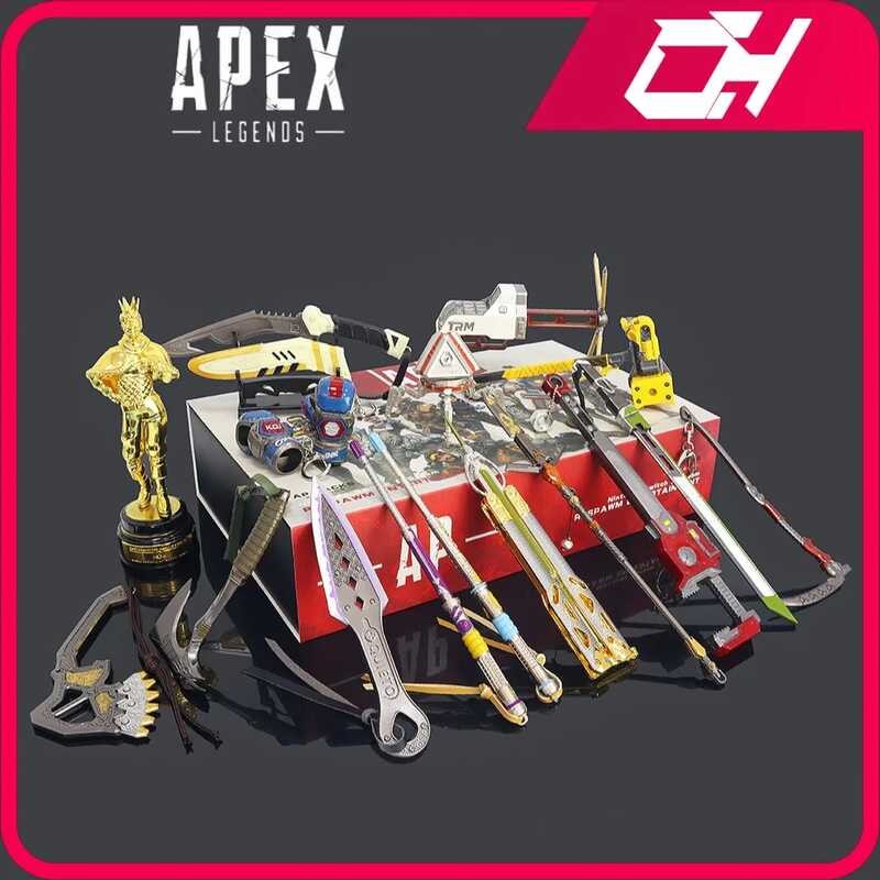 Apex 15pcs/set Legends Heirloom Octane Kunai Anime Game Keychain Weapon ...