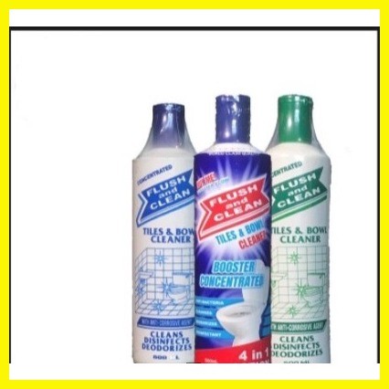 ∆ ⚾︎ ♚ FLUSH AND CLEAN TILES AND TOILET BOWL CLEANER-500 ml. | Shopee ...