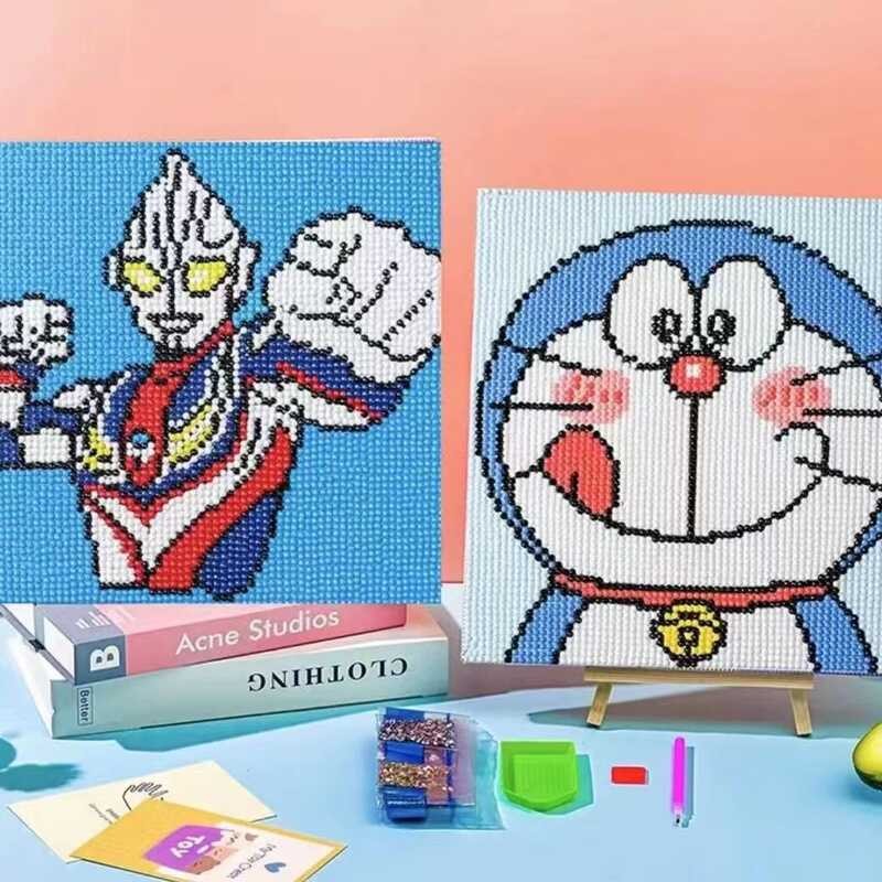 Batang Ginawa Ng Kamay DIY Library Lomi Cartoon Full Dot Diamond Paste ...