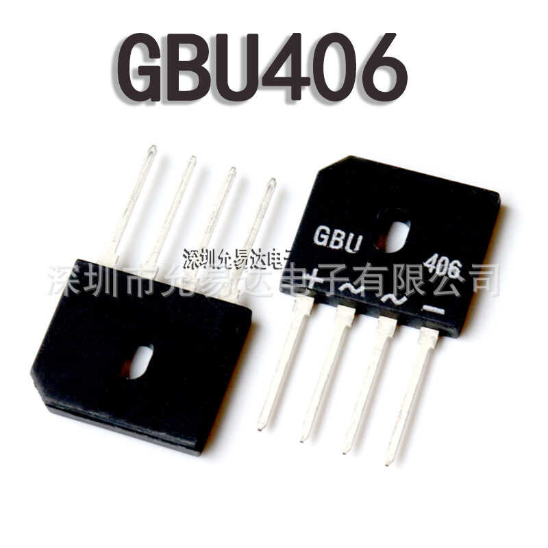 GBU406 rectifier bridge stack flat bridge | Shopee Philippines