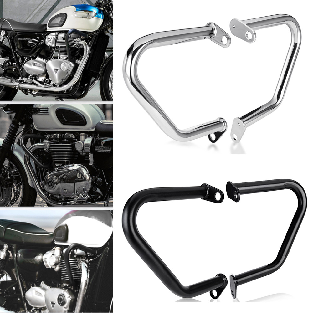 Engine d Guard Crash Bar Bumper Protector For Triumph Bonneville T100 ...