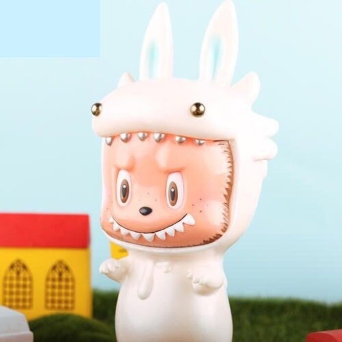 99 White Mold GK 90Mm Labubu Shan Jiao Yu One-Piece Resin Model White ...