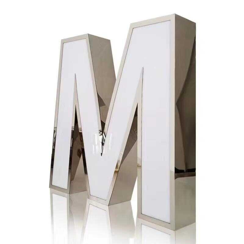 Customized Outdoor Shop Billboard 3D Led Backlit Neon Letters Signs ...