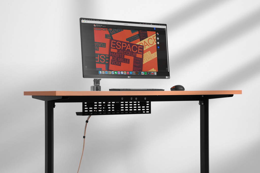 Hyperwork CM03 wiring tray is convenient, has a high tray walls, fully ...