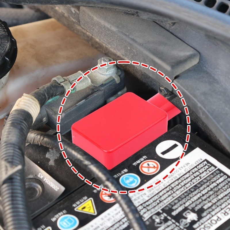 Car Battery Terminal Protective Case - Battery Positive Negative Post ...
