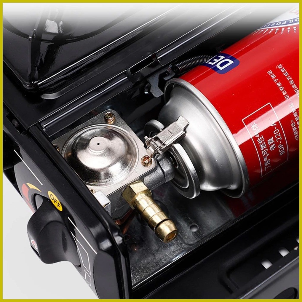 portable butane gas stove 2 in 1 outdoor camping electric stove single ...