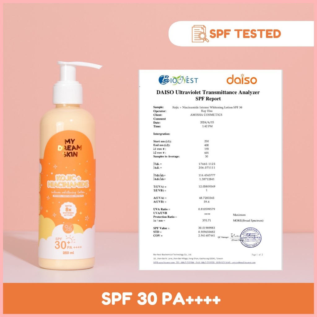 SOLO KOJIC + NIACINAMIDE INTENSE WHITENING LOTION | LIGHTENS | HYDRATES ...