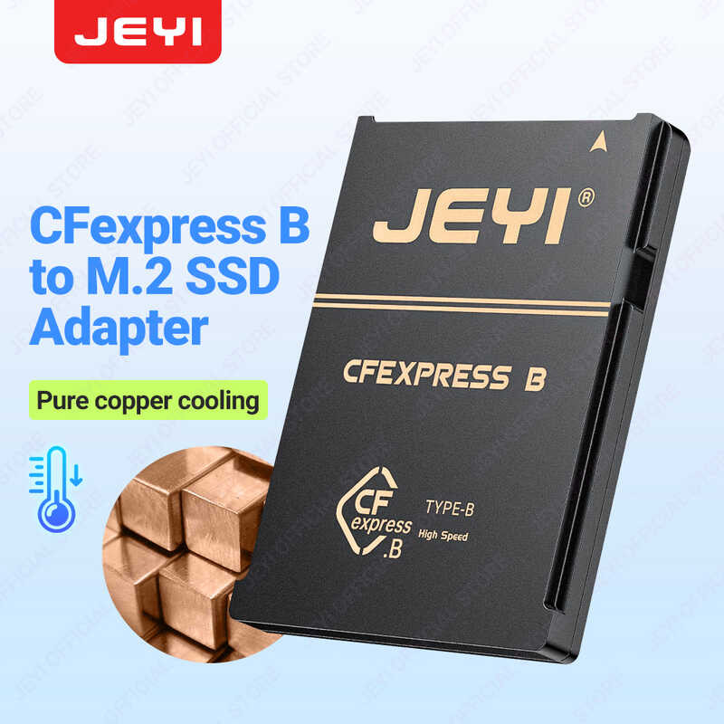 2230 JEYI M.2 Nvme SSD CFE Type-B Pure Copper Adapter, Expansion Memory Cfexpress Card Para Sa ...