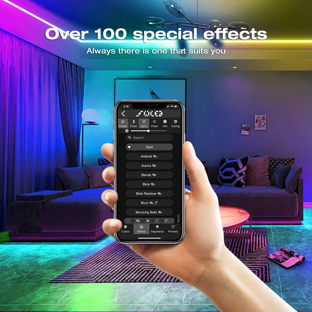 ESP32 WLED RGB RGBW Digital Strip Controller Supports WS2811 SK6812 ...