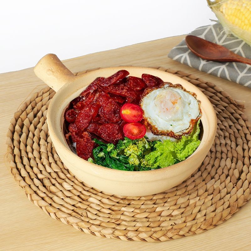 Traditional matigas iisang hawakan Little pan rice espesyal na lupa raw ...