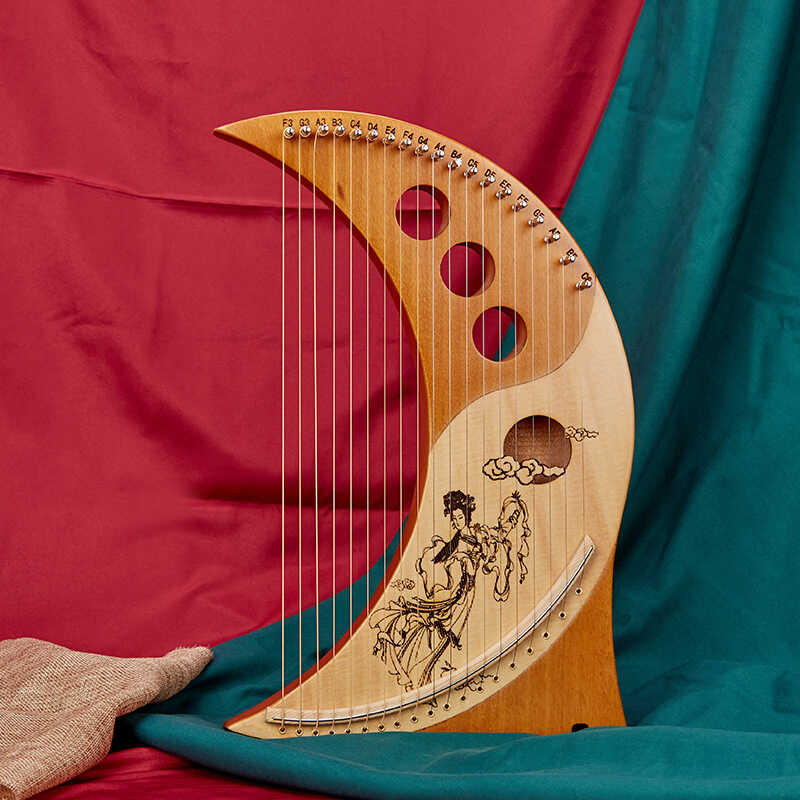 stringed 19 moon harp lyre harp lyre angel lyre instrument | Shopee ...