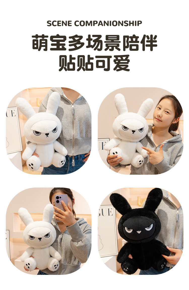 BCT Cute Rabbit Plush Toy, Kawaii Rabbit Doll, Baby Children's Toy ...