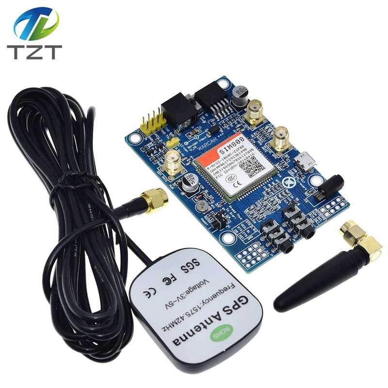 Sim808 ☆ Instead Of Sim908 Module GSM GPRS Development Board IPX SMA ...
