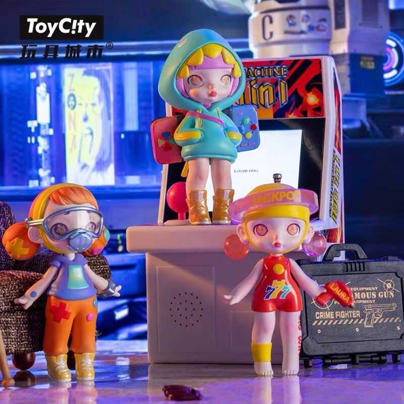 TOYCITY Lara B4 3 Cyberpunk 5Th Generation Blind Box Girl Trendy Play ...