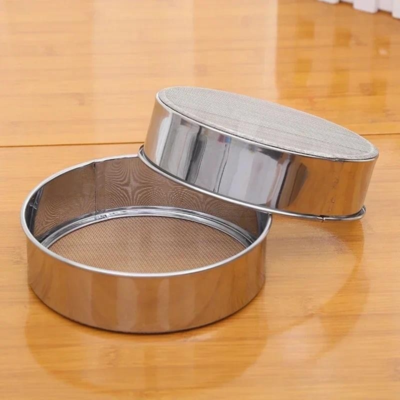 Stainless Steel Cooking Sieve for Flour Tea Pasta Strainer Tamis Flours ...