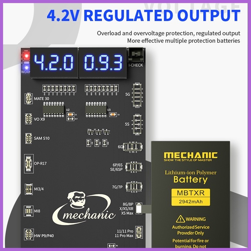 ♀ Battery Activation Detection Board Battery Fast Charge One-click ...