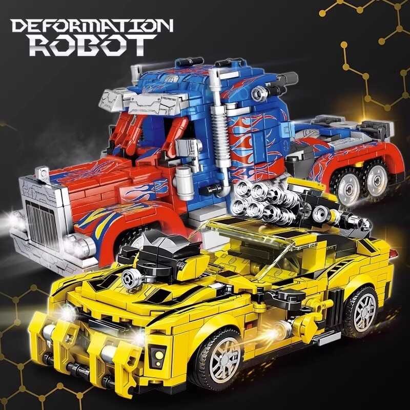 Transformed Mech Diamond Hornet Boy Puzzle Assembly Optimus Prime ...