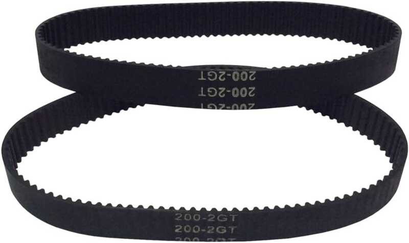 Timing Belt L=244Mm W=9Mm 122 Teeth In Closed Loop 2Gt Rubber Conveyor ...