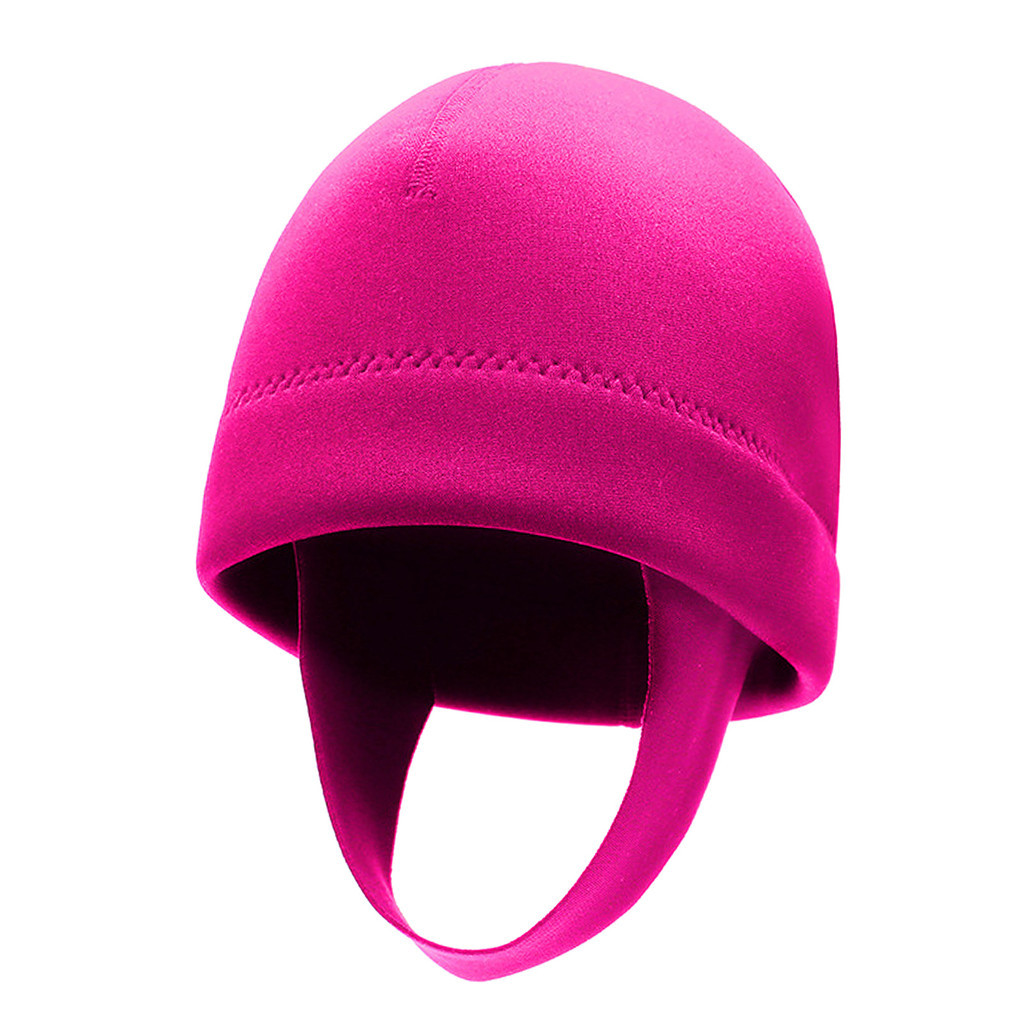 2022 New 2mm Neoprene Snorkeling Cap Swimming Pool Hat UV Protection ...